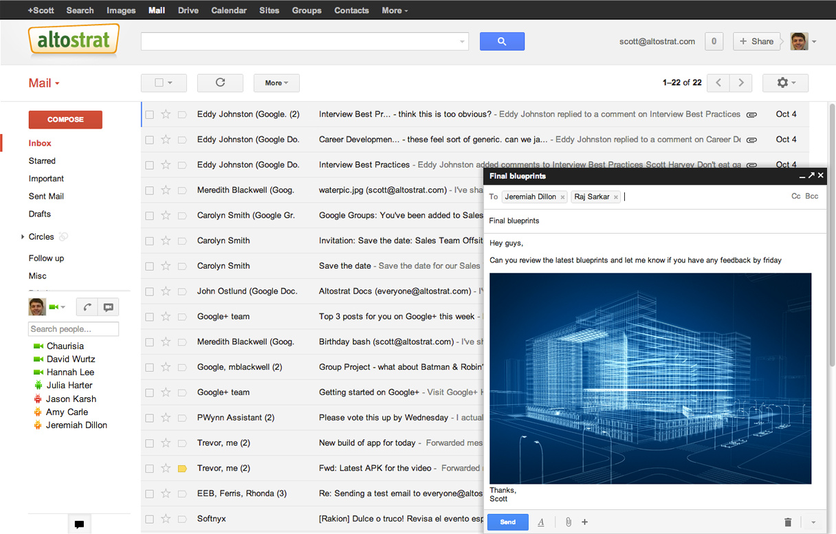 DSL.sk - Gmail výrazne zmení užívateľské rozhranie písania emailov